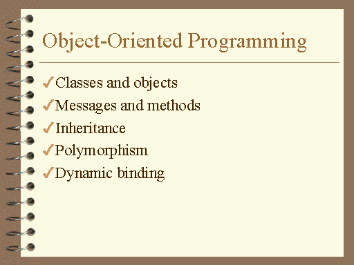 Object Oriented Programming