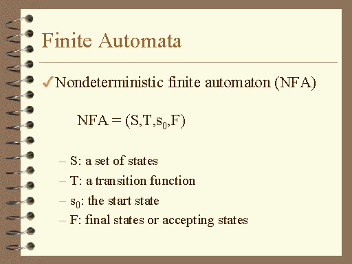 Finite Automata